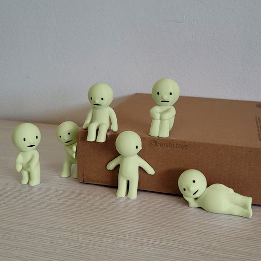 👾 SMISKIS PACK SERIES 1・ STL File for 3D printing・Cults