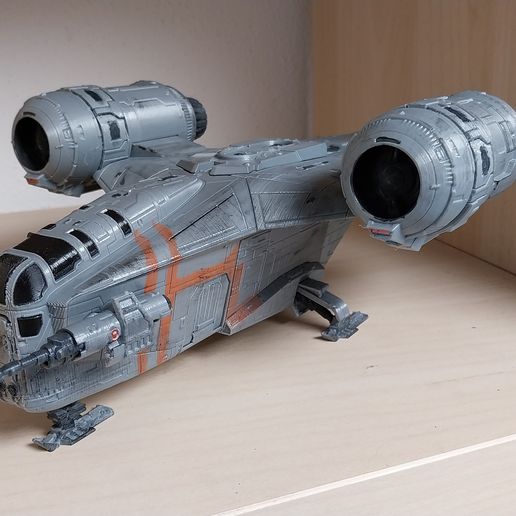 3D printed Mandalorian - Razor Crest • made with prusa mk3S+・Cults