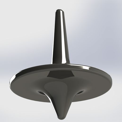 🔝 Classic Spinning Top・Free 3D File for 3D printing・Cults