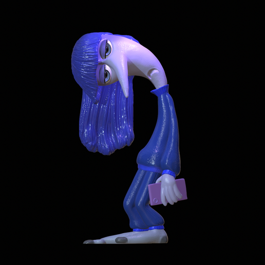 👾 Inside out 2 - Ennui Noia・ STL File for 3D printing・Cults