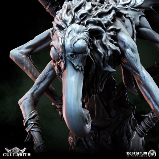 🎲 Cult of the Moth: Collection・ 3D File for 3D printing・Cults