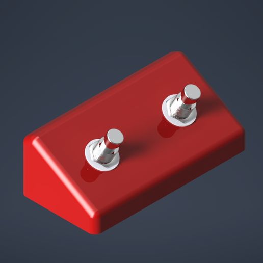 Free STL file Footswitch for guitar amps 🎸 ・3D printable model to ...