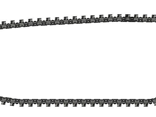 🐉 Replacement track for Dragon 1/72 LVT-4・ STL File for 3D printing・Cults