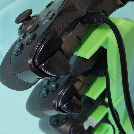 ⬆️ Video Game controller tower! Store and charge up to 4 controllers ...