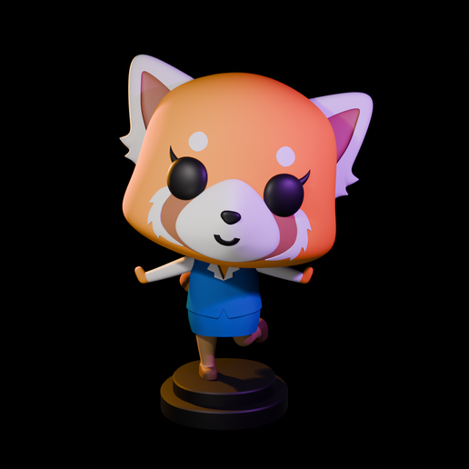 STL file Aggretsuko Retsu Fugure 🐉 ・3D printing idea to download・Cults