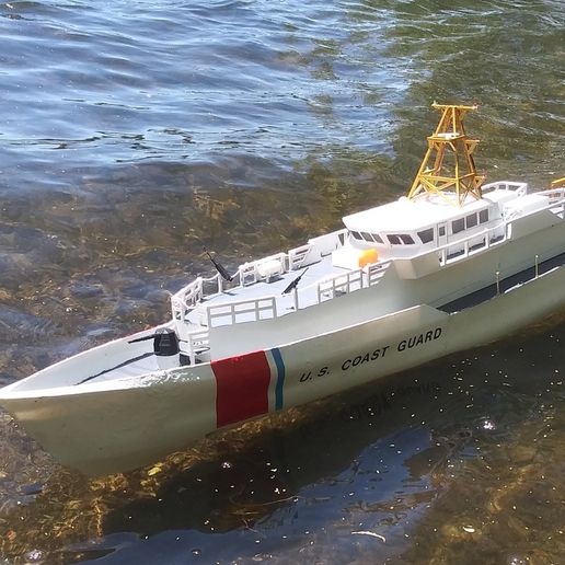 🛥️ Sentinel Class Fast Response Cutter・Free 3D File for ・Cults