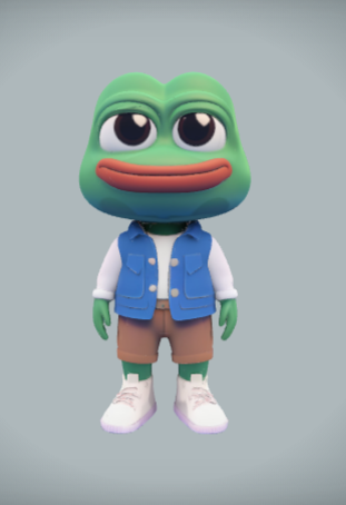 🐸 Meme frog・ STL File for 3D printing・Cults