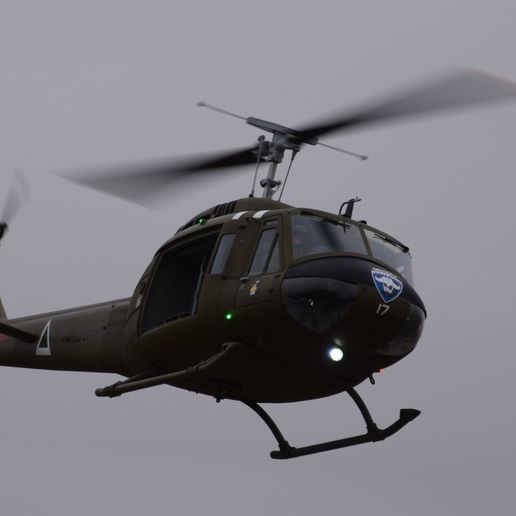 🚁 Roban 800 size UH-1 Huey Stabilizer Bar Center Part・ STL File for 3D ...