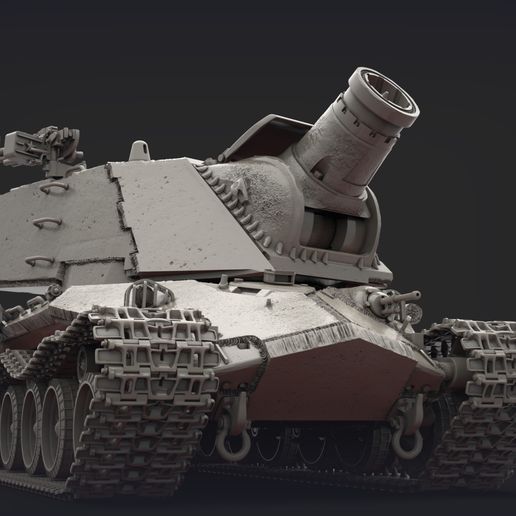 🪖 SUPER HEAVY TANK OF THE REDS・Free 3D File for ・Cults