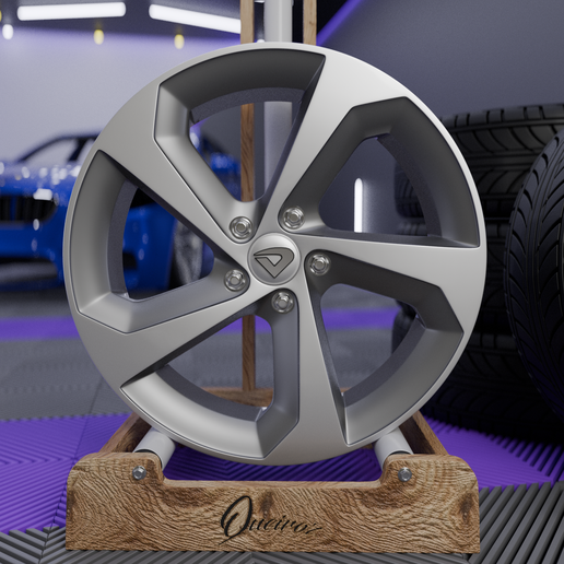 STL file Roda Vulcano F-PACE 🚗 ・3D printing design to download・Cults