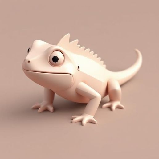 STL file Lizard - Fun and Playful 3D Model 🦎 ・3D printing template to ...