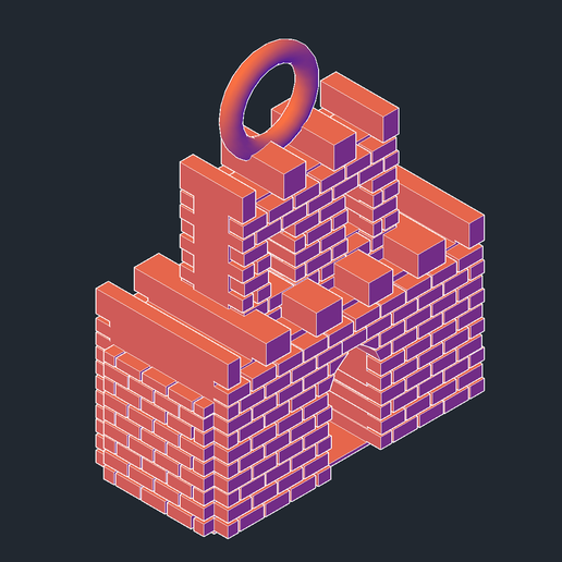 STL file Castillo vintage mario bros llavero 🦸 (3MF)・3D print design to ...