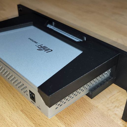 🔧 Rack Mount, 19in, 1U, Modular, Unifi US-8 and US-8-60W・Free STL File ...