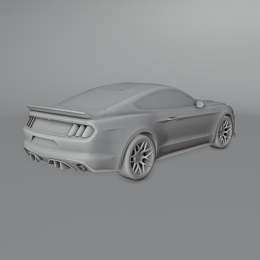 STL file Ford MUSTANG RTR 🚙 (OBJ)・3D printable model to download・Cults