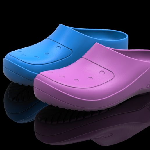 STL file Stylish Clogs 👟 ・3D printer design to download・Cults