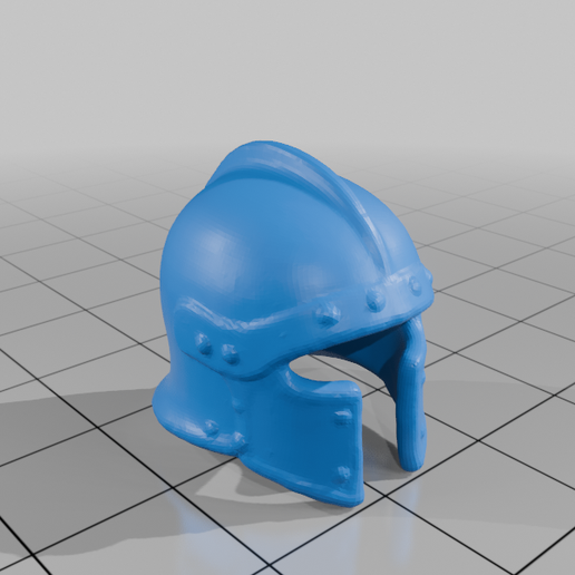 🪖 Metal Helmet Variants + Gorget・Free 3D File for ・Cults