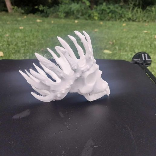 🫅 Crowned Skull. " Prince "・ STL File for 3D printing・Cults