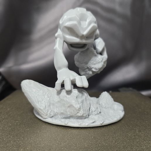 🐉 GEODUDE POKEMON STATUE・3D Print with the Ender 3 V3 3D printer・Cults