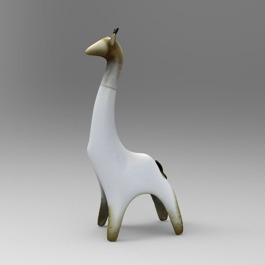 Archivo STL Jirafa Abstracta 👾 ・Diseño para descargar y imprimir en 3D ...