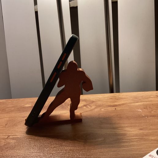 🏈 American football mobile phone holder or cell phone holder soccer ...