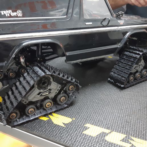 🌨️ snow tracks for traxx・ STL File for ・Cults