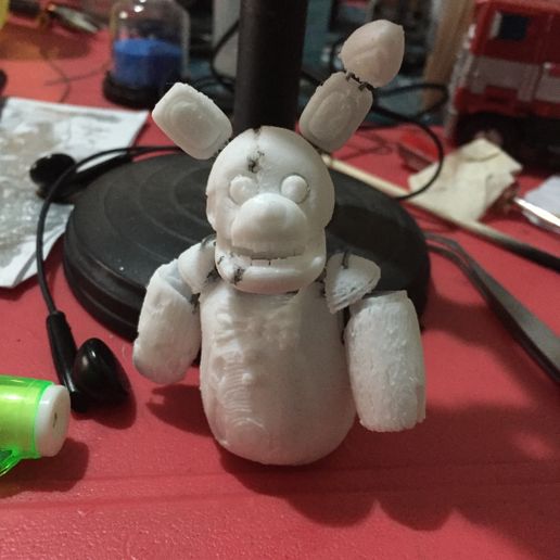 🎬 Spring Bonnie FNAF Movie Articulated Figure・ STL File for 3D printing・Cults