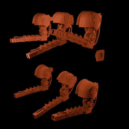 ⛩️ Trench Crusade Shrine Anchorite Anti-material Rifle・ STL File for 3D ...