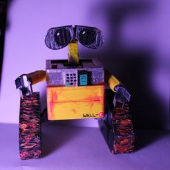 3D printable WALL-e ( cut into parts )・Cults