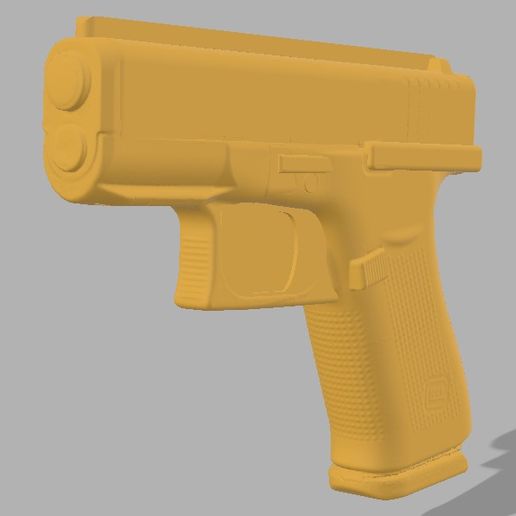 🔫 Glock 43x FS Scan Mold・ STL File for 3D printing・Cults