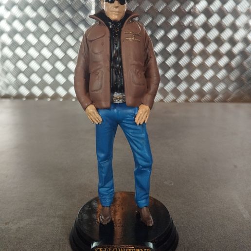 🎨 Yellowstone John Dutton・ STL File for 3D printing・Cults