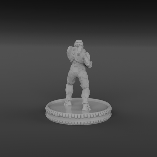 😇 Master Chief Halo・ OBJ File for 3D printing・Cults