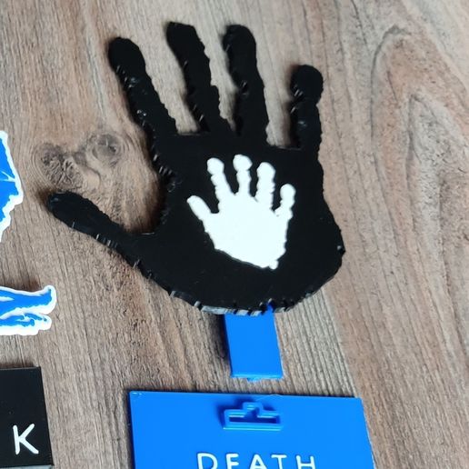 STL file death stranding hand logo ・3D printer design to download・Cults