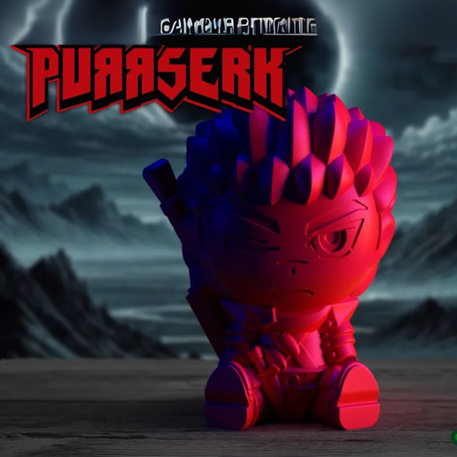 🧸 Guts Chibi - Golden Age Version | Berserk | Unsupported 3D Figure ...