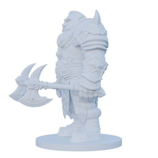 🎲 Dwarf・ STL File for 3D printing・Cults