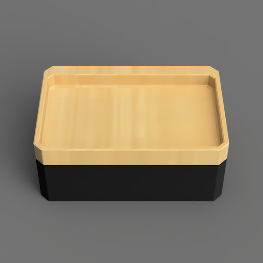 🧲 Magnetic Rotating Tray Box・ STL File for 3D printing・Cults