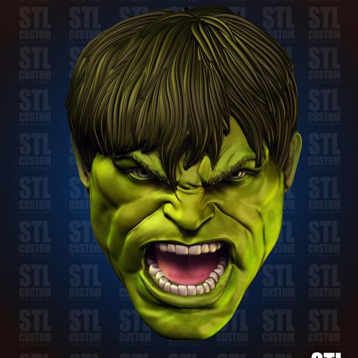 👾 Hulk 2008・ STL File for 3D printing・Cults