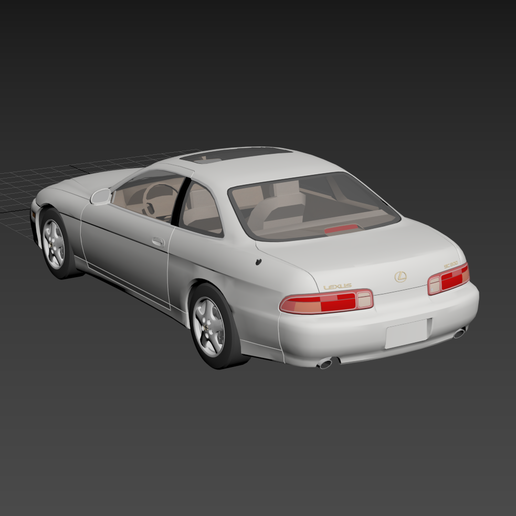 🚗 Lexus SC 300 1998・ STL File for 3D printing・Cults
