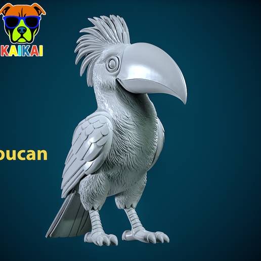 3d toucan