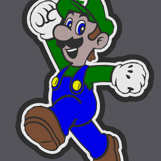 STL file Luigi Led light box 📦 (3MF)・3D printing template to download・Cults