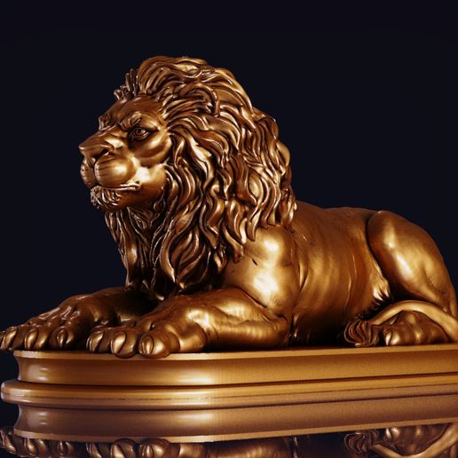 🦁 Lion・ STL File for ・Cults