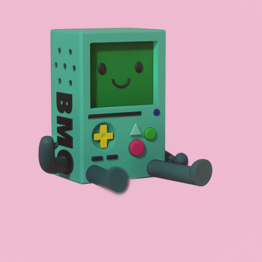 Archivo STL gratuito BMO por tiempo de aventura 👾 ・Objeto para ...