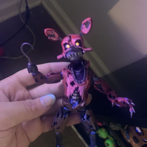 ️ Articulated Nightmare Foxy・ 3D File for 3D printing・Cults