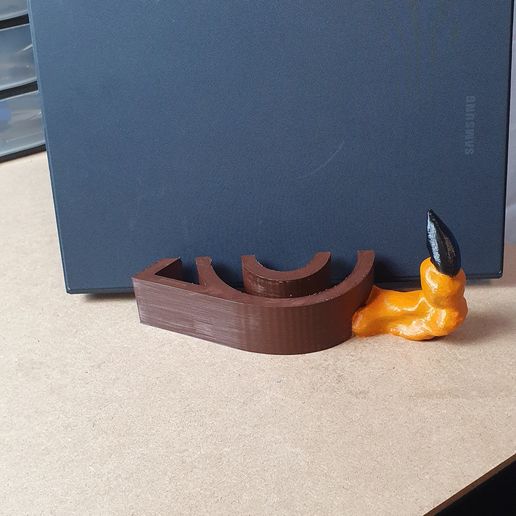 📞 kurama claw stands・Free STL File for 3D printing・Cults