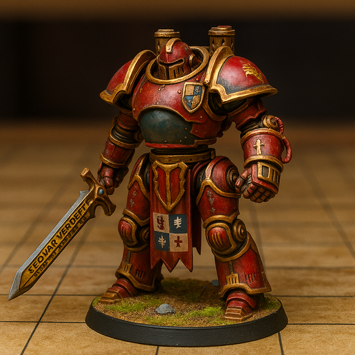 gilded knight