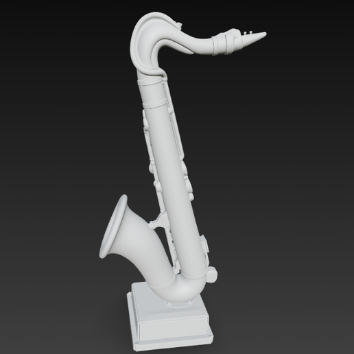 👾 The Sax・ STL File for 3D printing・Cults