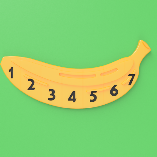 🍌 Banana for scale — America's preferred measuring device.・ STL File ...