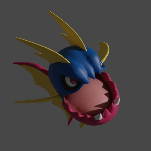 🦈 Modelo impreso en 3D de Carvanha, Sharpedo y Mega Sharpedo・Archivo ...