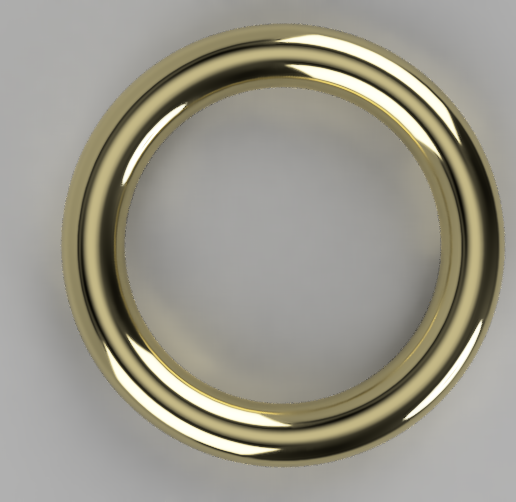 🦔 Sonic the Hedgehog Golden Ring・ STL File for ・Cults