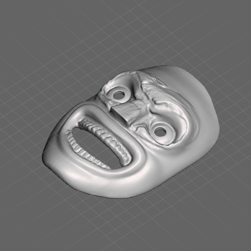🎃 Babadook halloween mask・ STL File for 3D printing・Cults