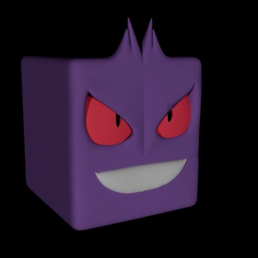 Archivo STL gratuito Cubo Pokemon morado 🐉 (OBJ)・Design para impresora ...